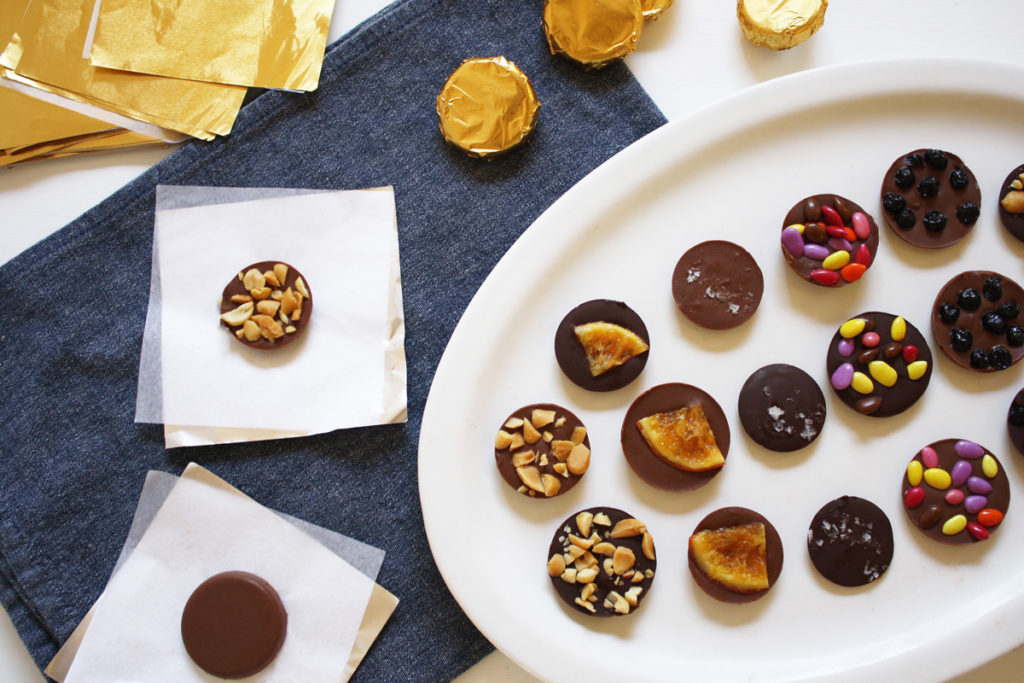 Win Hanukkah With Homemade Chocolate Gelt - Hey Alma