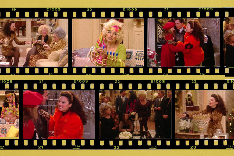 The Hanukkah Episode of 'The Nanny' Is Full of Jewish Pride - Hey Alma