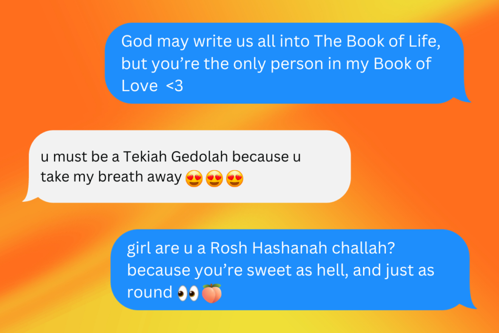 14 Rosh Hashanah Pick Up Lines That Are Sweeter Than Honey - Hey Alma